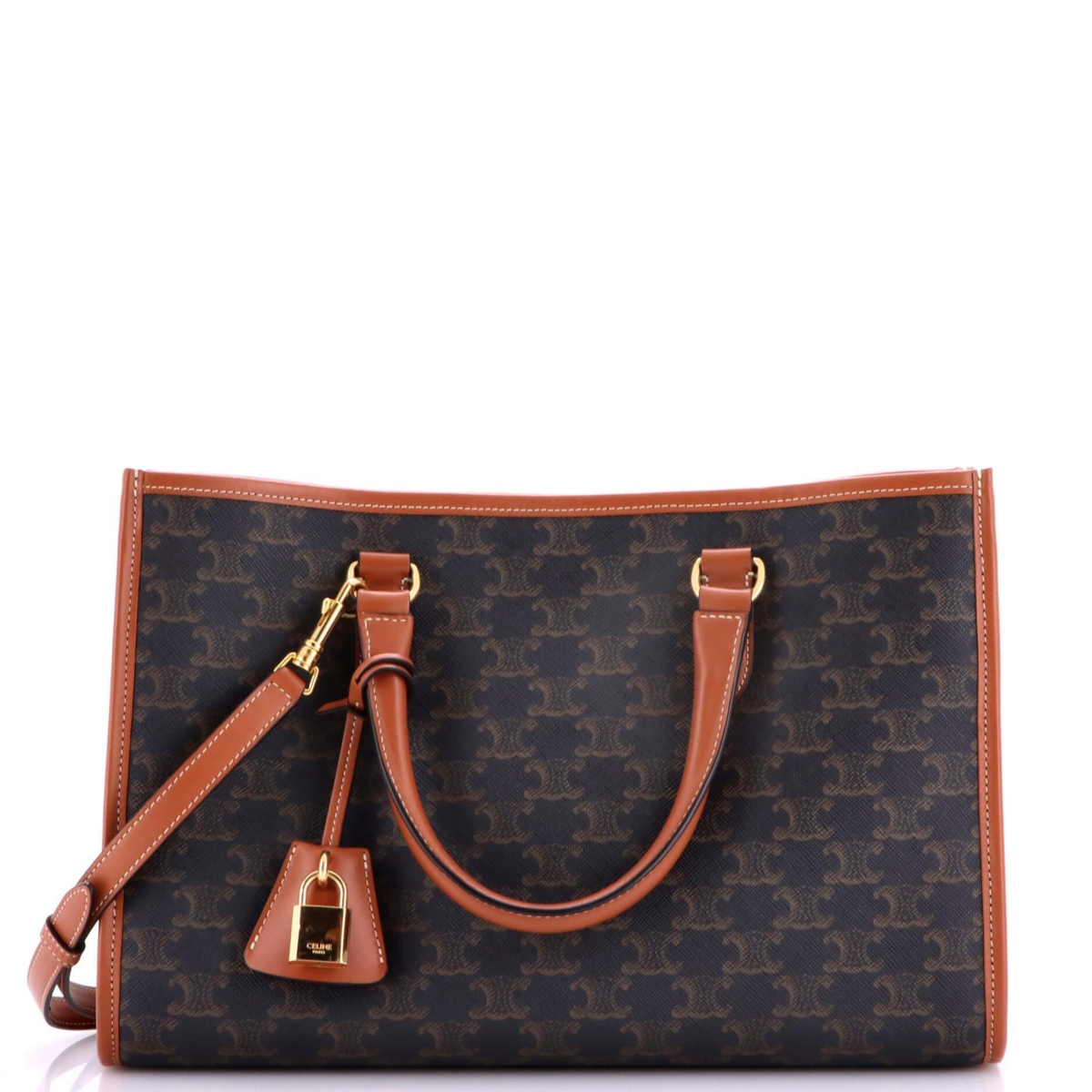 Click here for Pre-Owned Celine Mini Horizontal Cabas Tote Triomp... prices