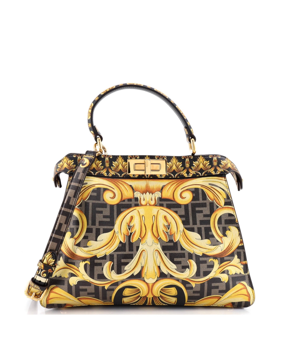 Click here for Pre-Owned Fendi Medium x Versace Fendace ISeeU Pee... prices