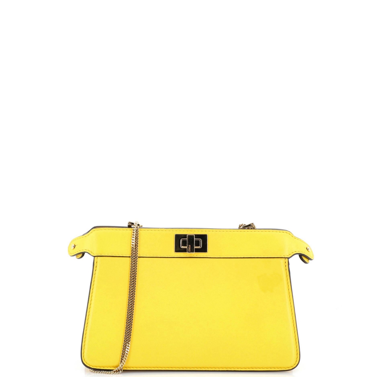 Click here for Pre-Owned Fendi Small Peekaboo ISeeU Chain Pochett... prices