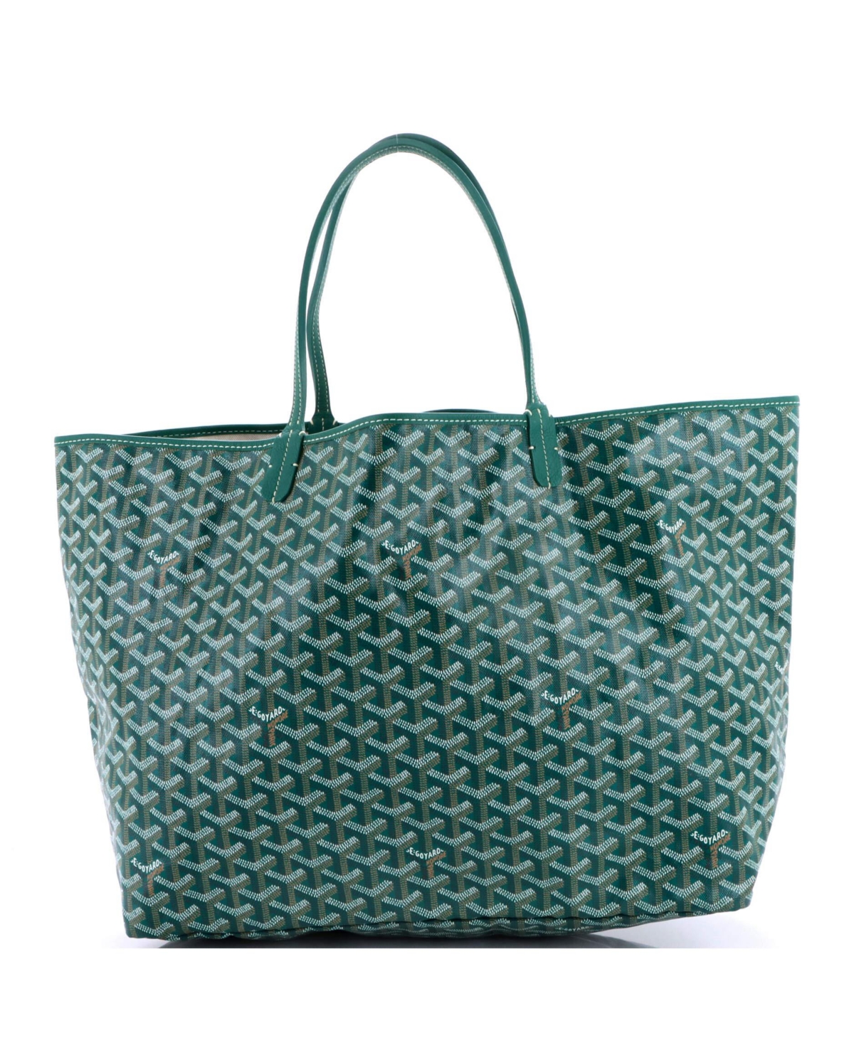 Click here for Pre-Owned Goyard Gm Saint Louis Tote Coated Canvas... prices