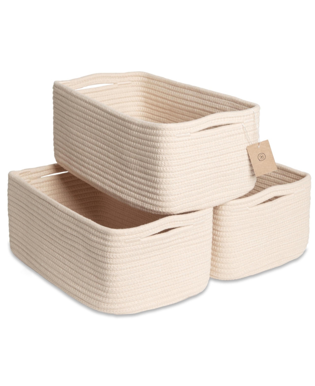 Click here for Gnuadz 3PC Cotton Rope Storage Baskets Shelves Org... prices