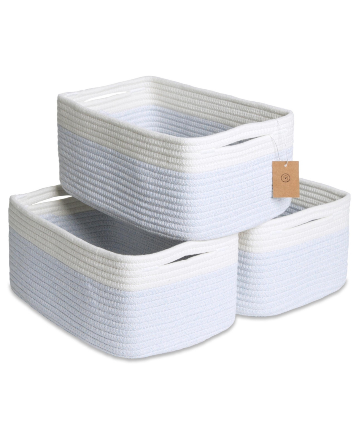 Click here for Gnuadz 3PC Cotton Rope Storage Baskets Shelves Org... prices