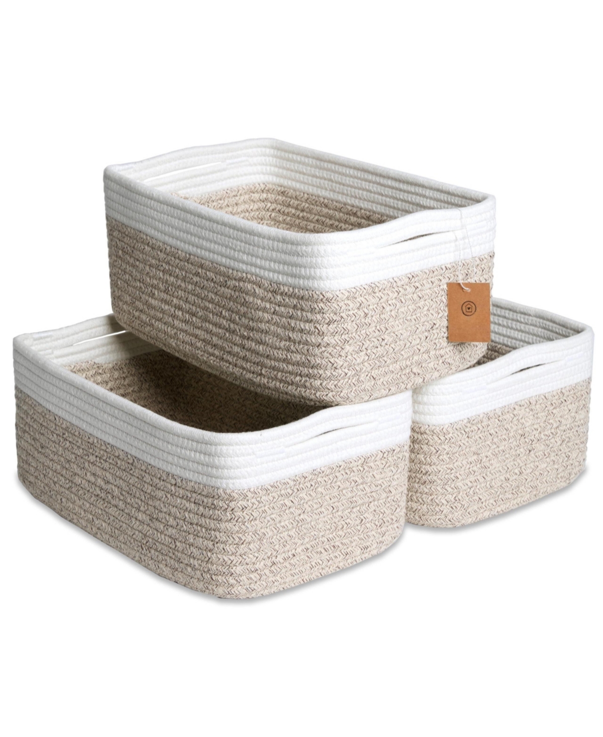 Click here for Gnuadz 3PC Cotton Rope Storage Baskets Shelves Org... prices