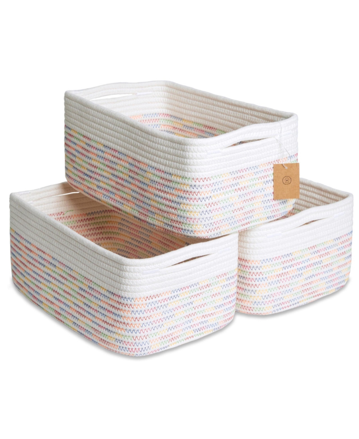 Click here for Gnuadz 3PC Cotton Rope Storage Baskets Shelves Org... prices