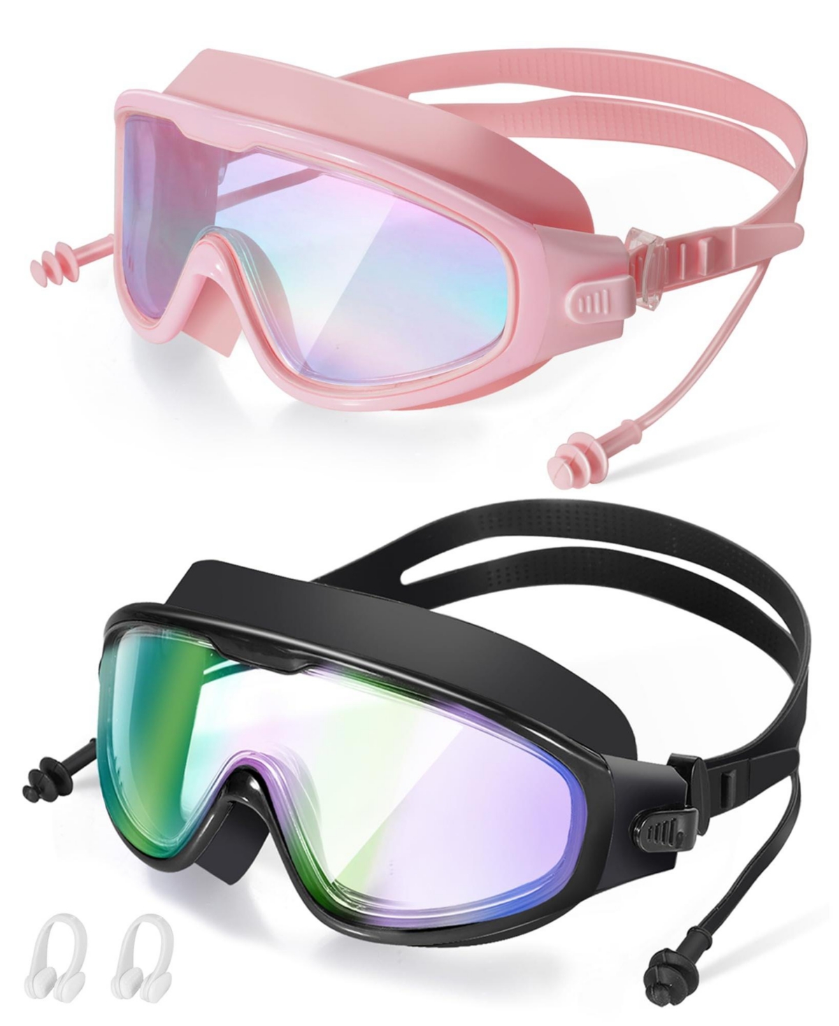 Click here for Gnuadz Swimming Goggles Anti-fog Ear Plugs Nose Cl... prices