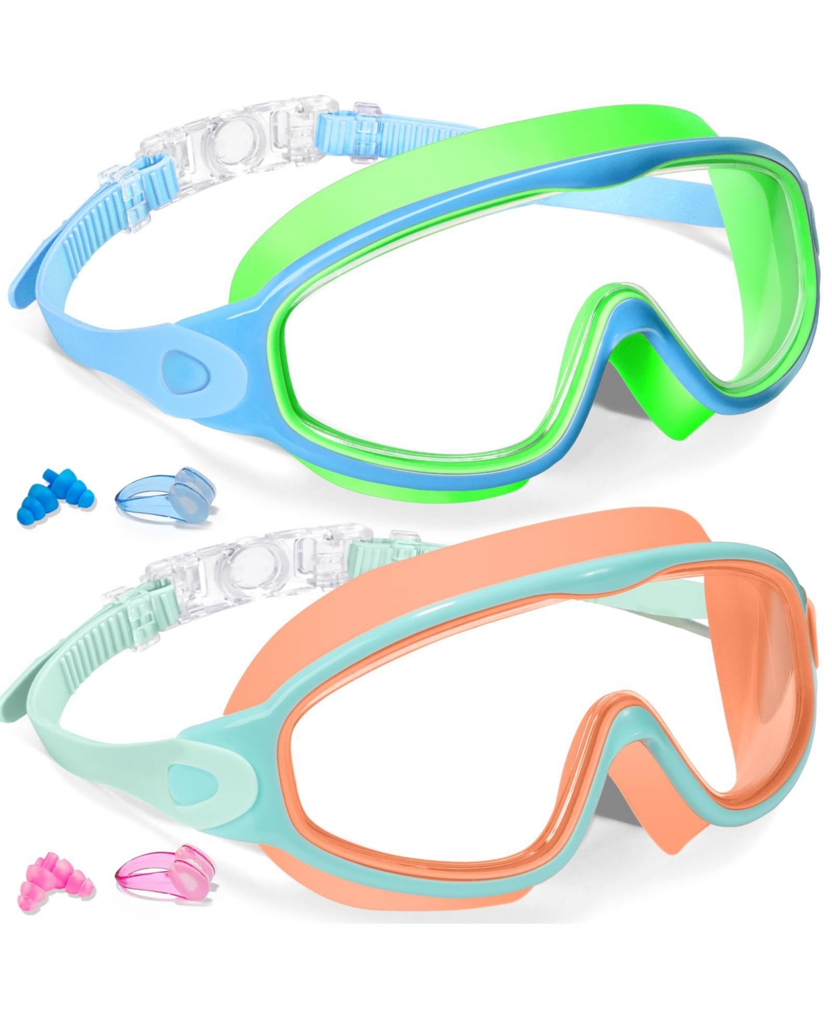 Click here for Gnuadz 2pieces Swim Goggles Kids Uv Anti-fog Pool... prices
