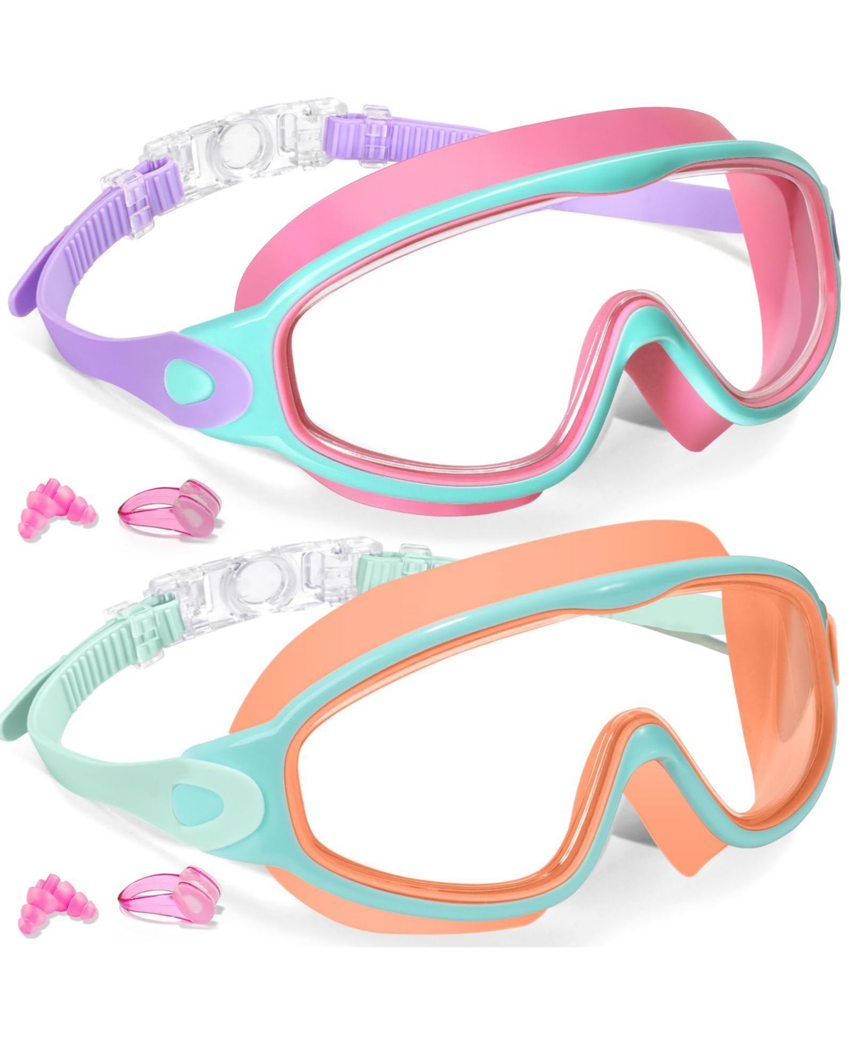 Click here for Gnuadz 2pieces Swim Goggles Kids Uv Anti-fog Pool... prices