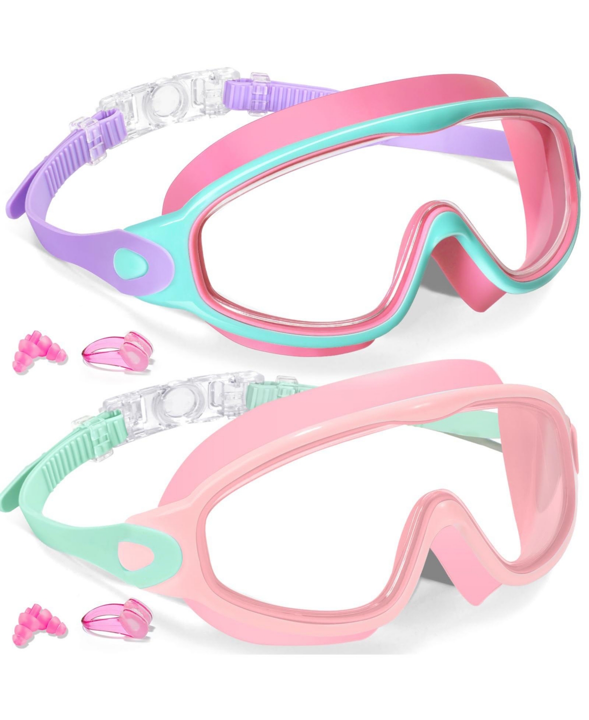 Click here for Gnuadz 2pieces Swim Goggles Kids Uv Anti-fog Pool... prices