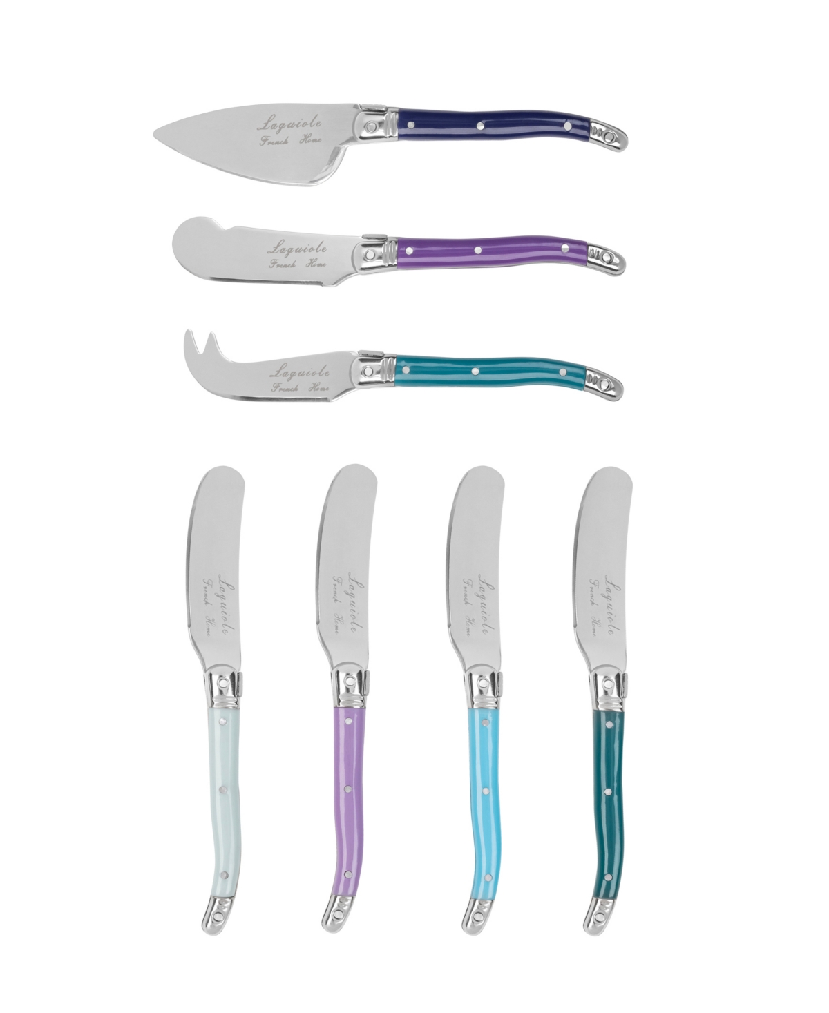 Click here for French Home Laguiole Cheese 7-Pc. Knife Spreader S... prices