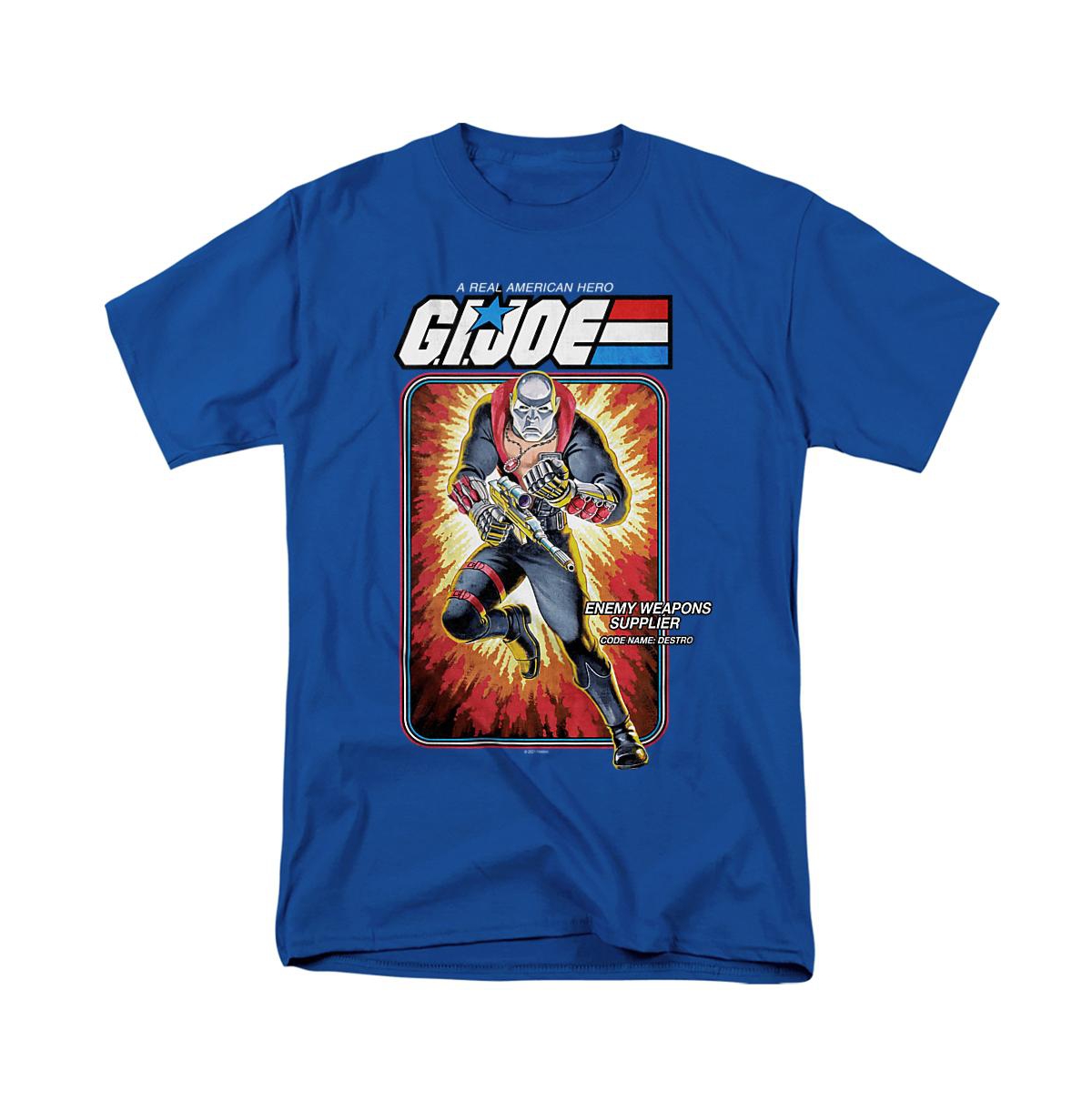 Click here for Hasbro+ Mens + G.i. Joe Destro Card T-Shirt - Roya... prices