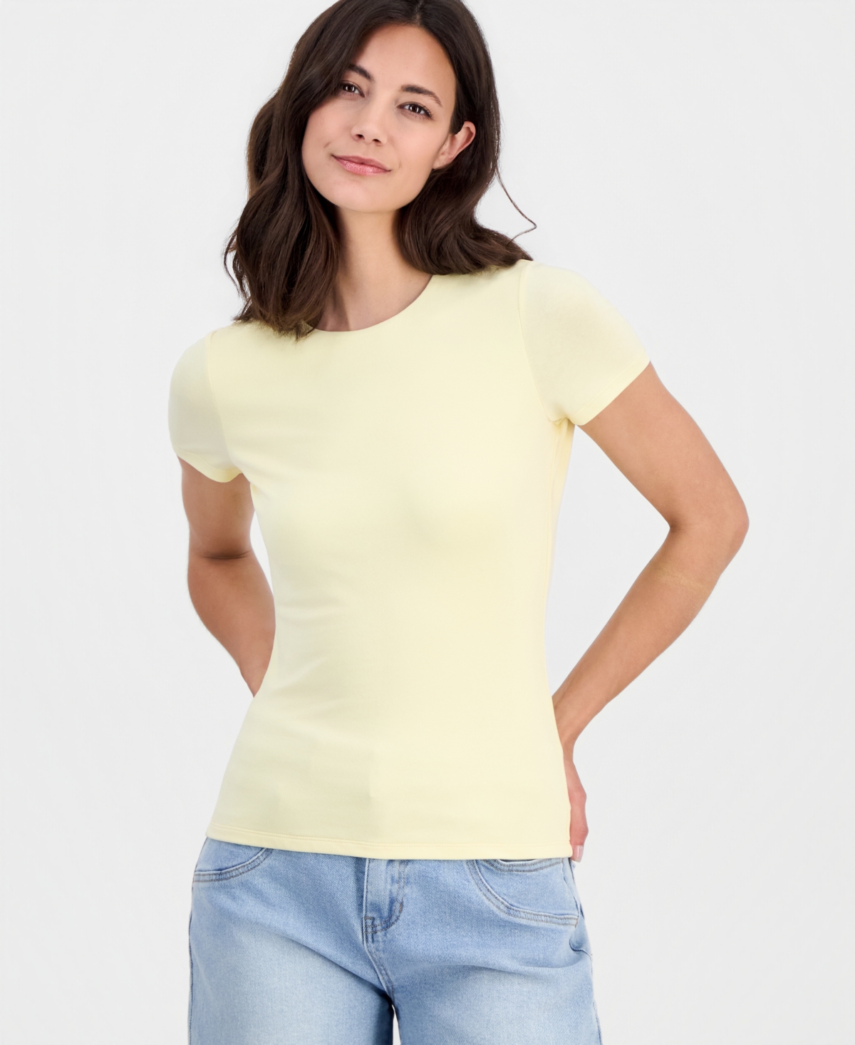 Click here for And Now This Womens Second Skin T-Shirt  Macys Exc... prices