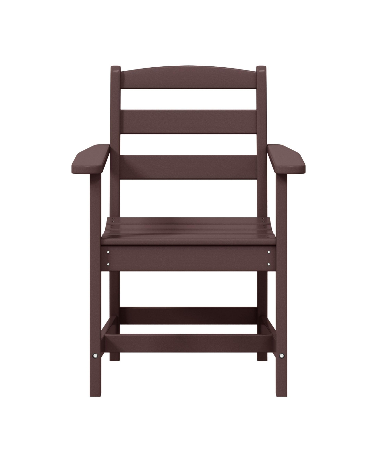 Click here for Outdoor Hdpe Patio Classic Dining Arm Chair - Dark... prices