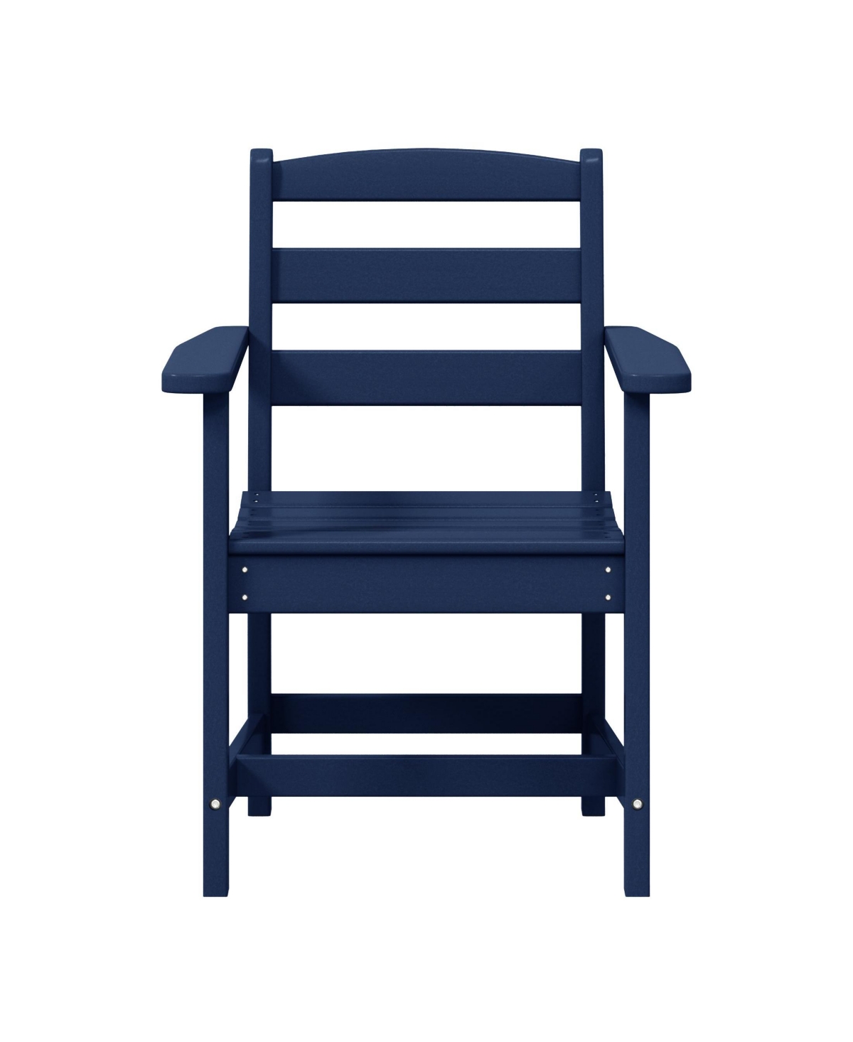 Click here for Outdoor Hdpe Patio Classic Dining Arm Chair - Navy... prices