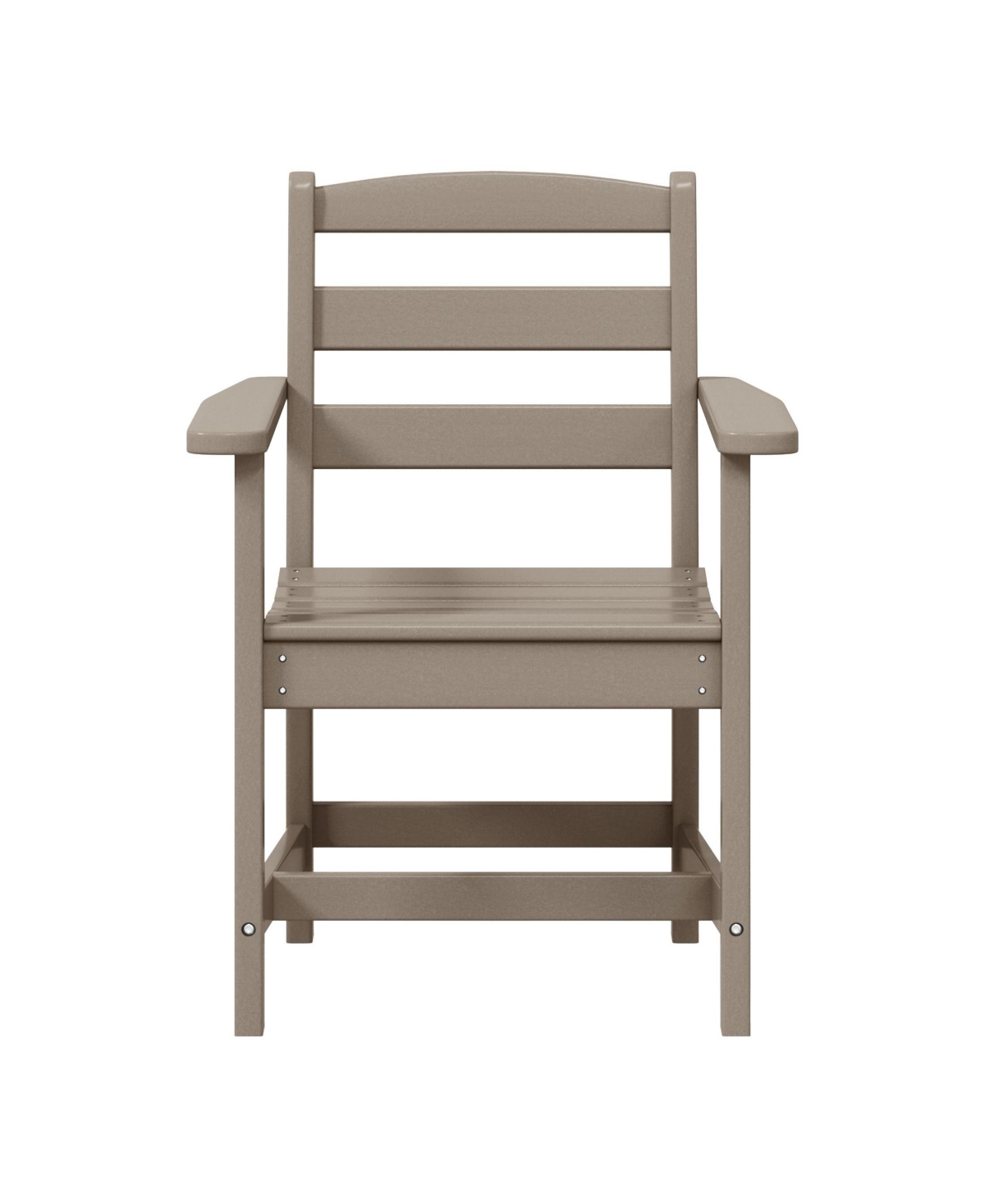Click here for Outdoor Hdpe Patio Classic Dining Arm Chair - Weat... prices