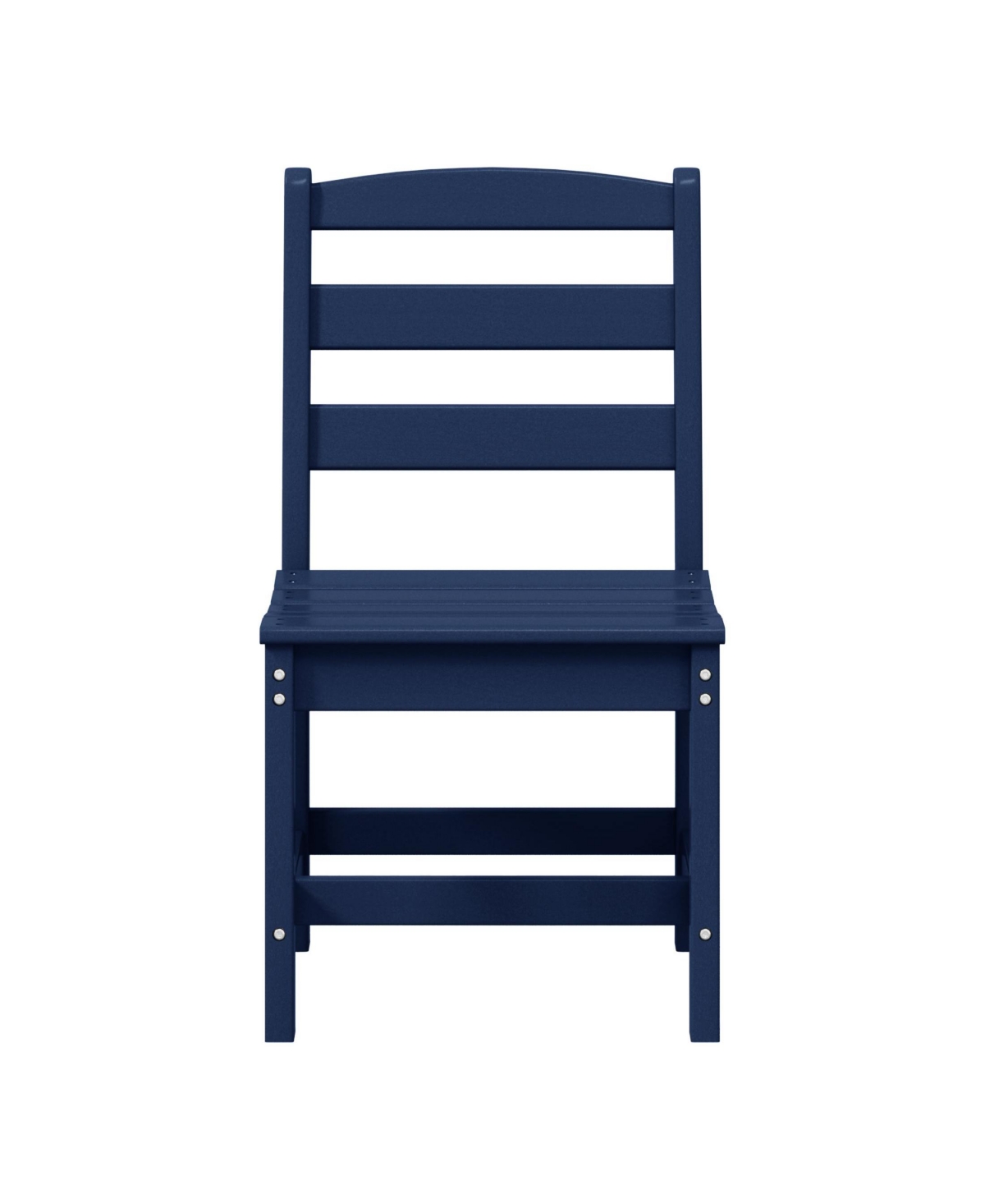 Click here for Outdoor Hdpe Patio Classic Armless Dining Side Cha... prices