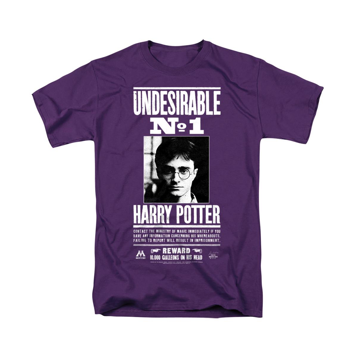 Click here for Harry Potter Mens Undesirable No 1 T Shirt - Purpl... prices