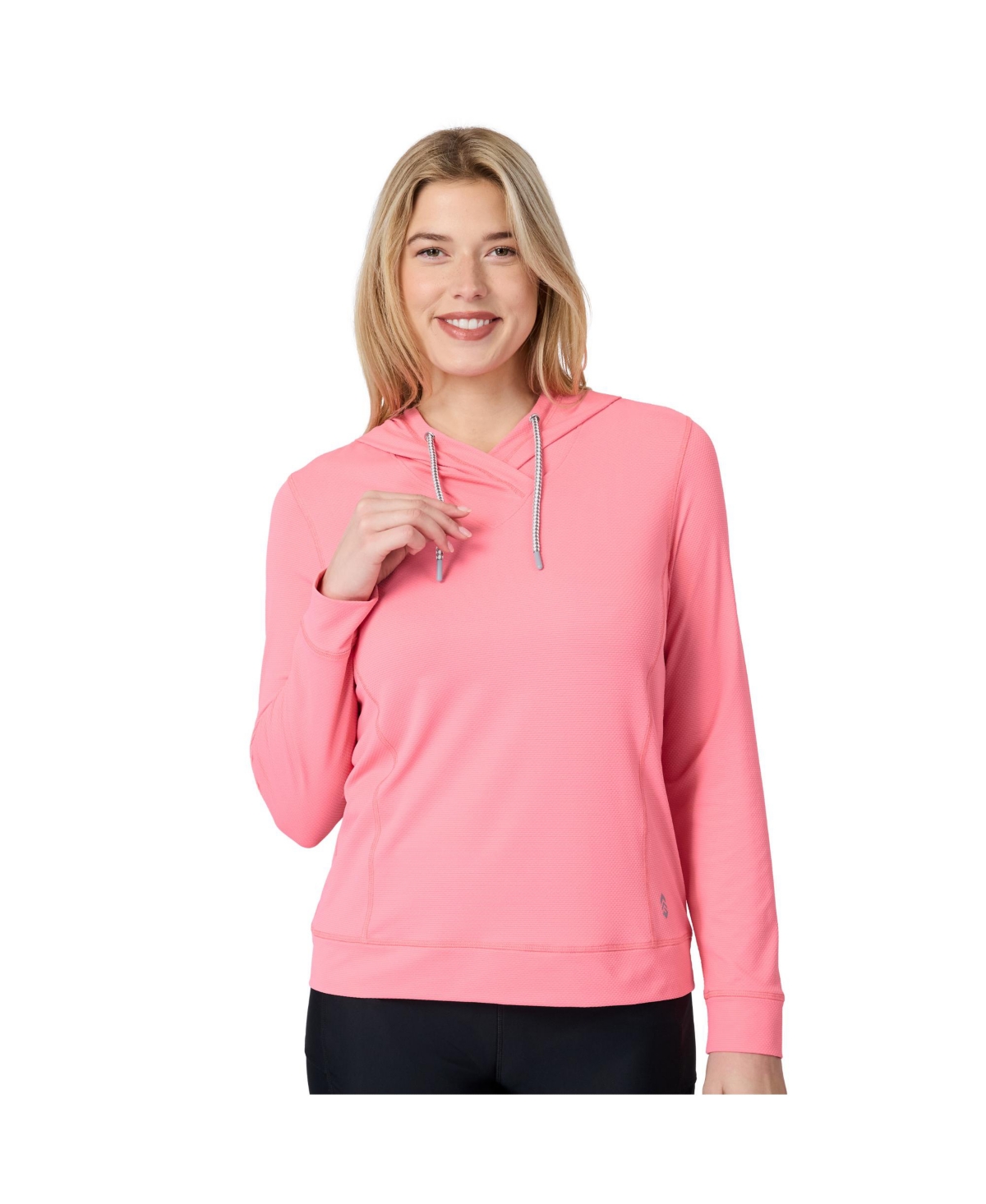 Click here for Free Country Womens SunFree Upf Hoodie - Strawberr... prices