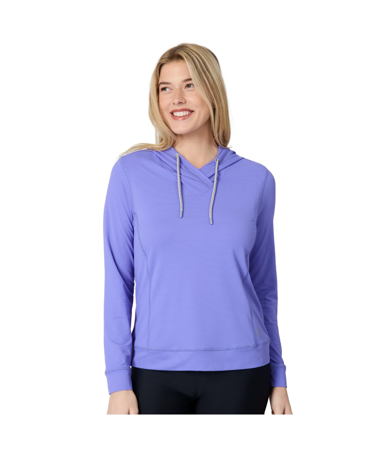 Click here for Free Country Womens SunFree Upf Hoodie - Violet prices