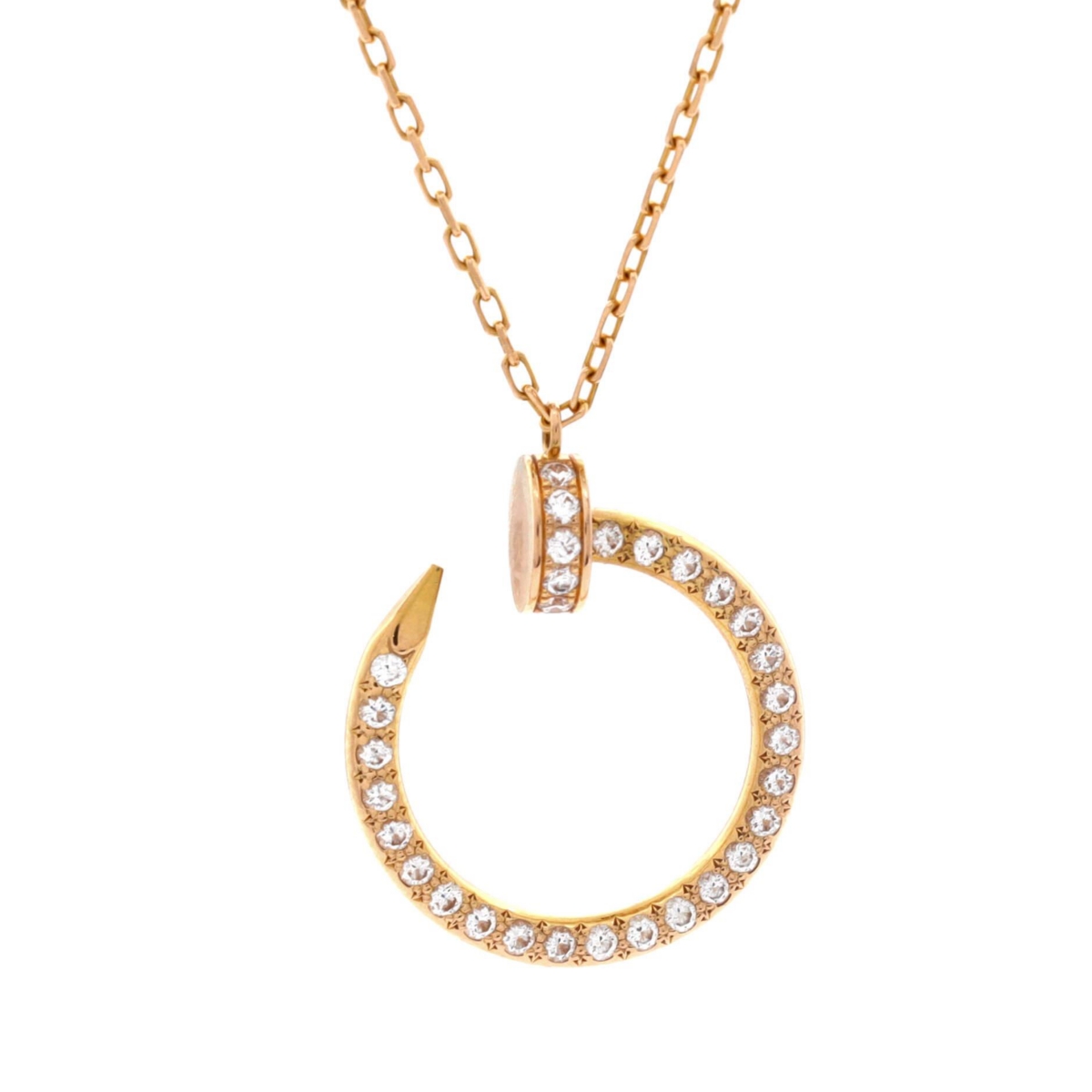 Click here for Pre-Owned Cartier Juste un Clou Pendant Necklace -... prices