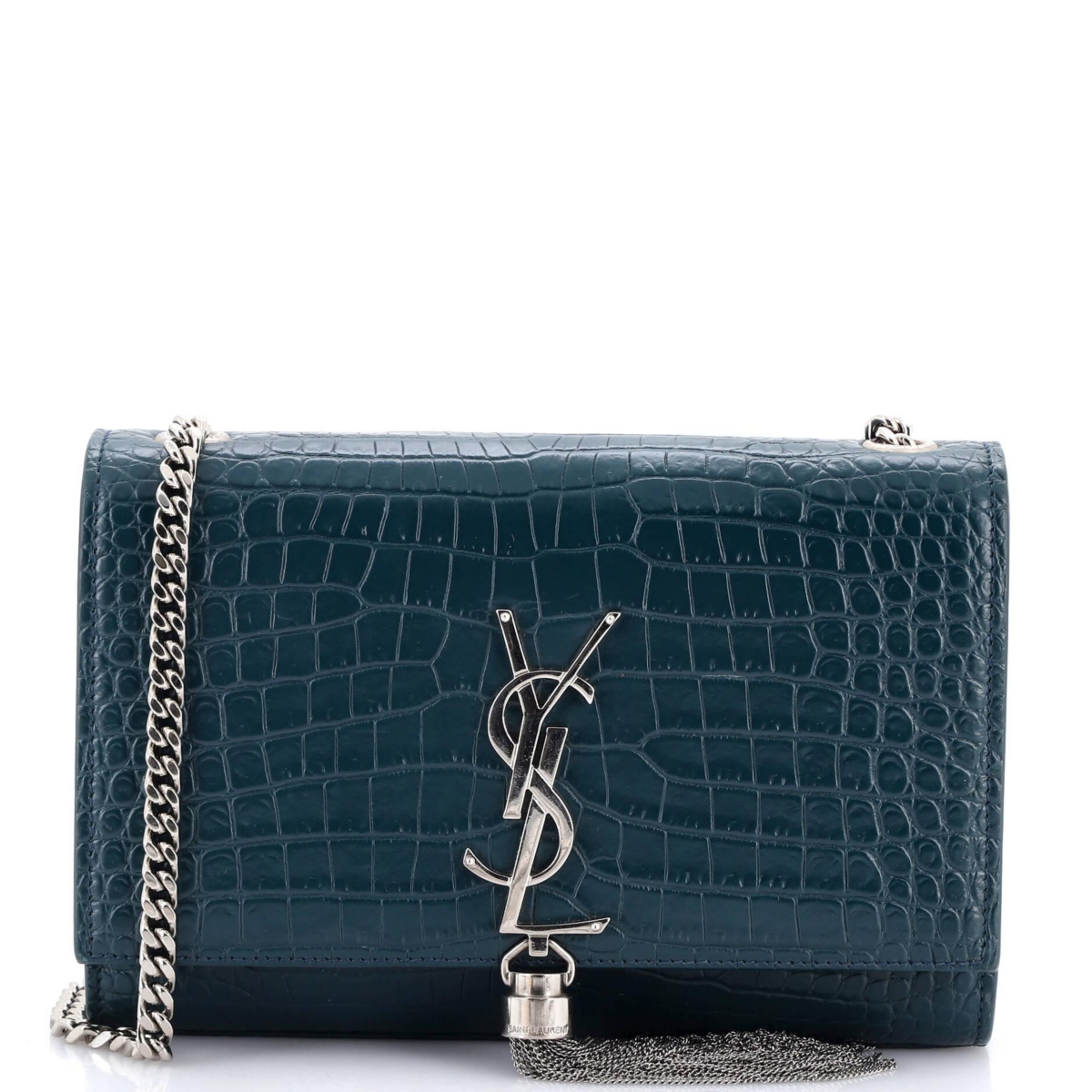 Click here for Pre-Owned Saint Laurent Medium Classic Monogram Ta... prices