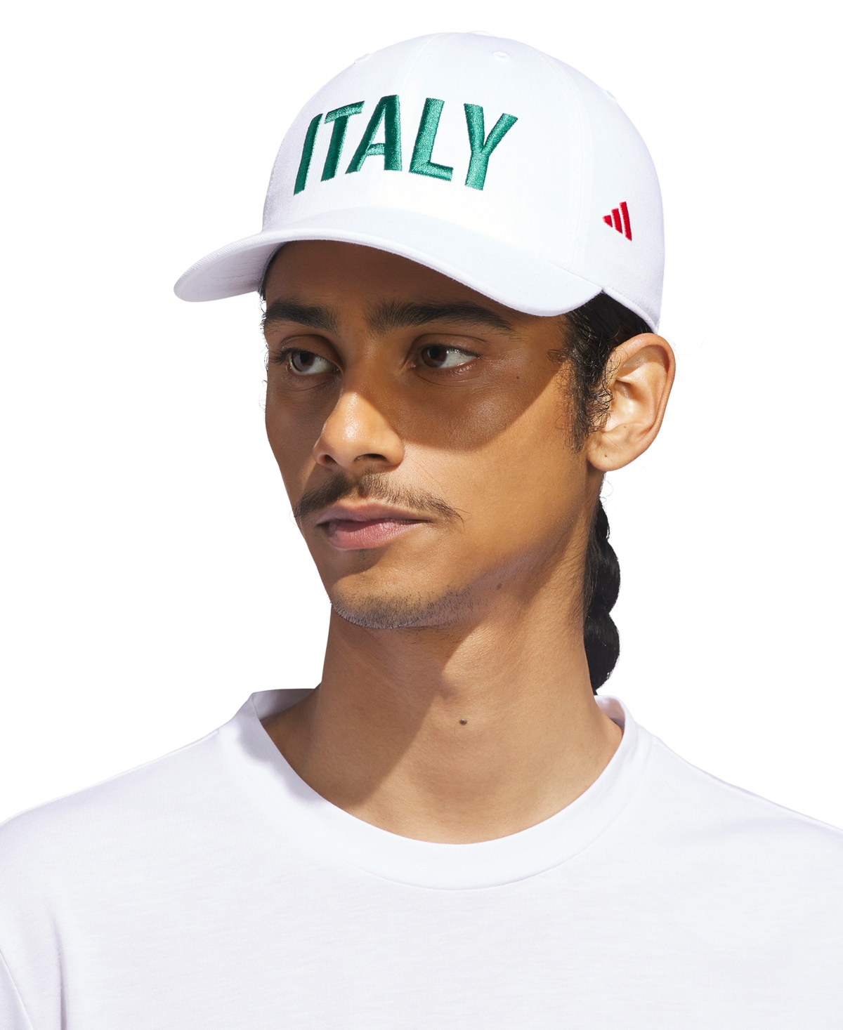 Click here for adidas Mens Italy Ultimate Cap - White/ Bold Blue prices