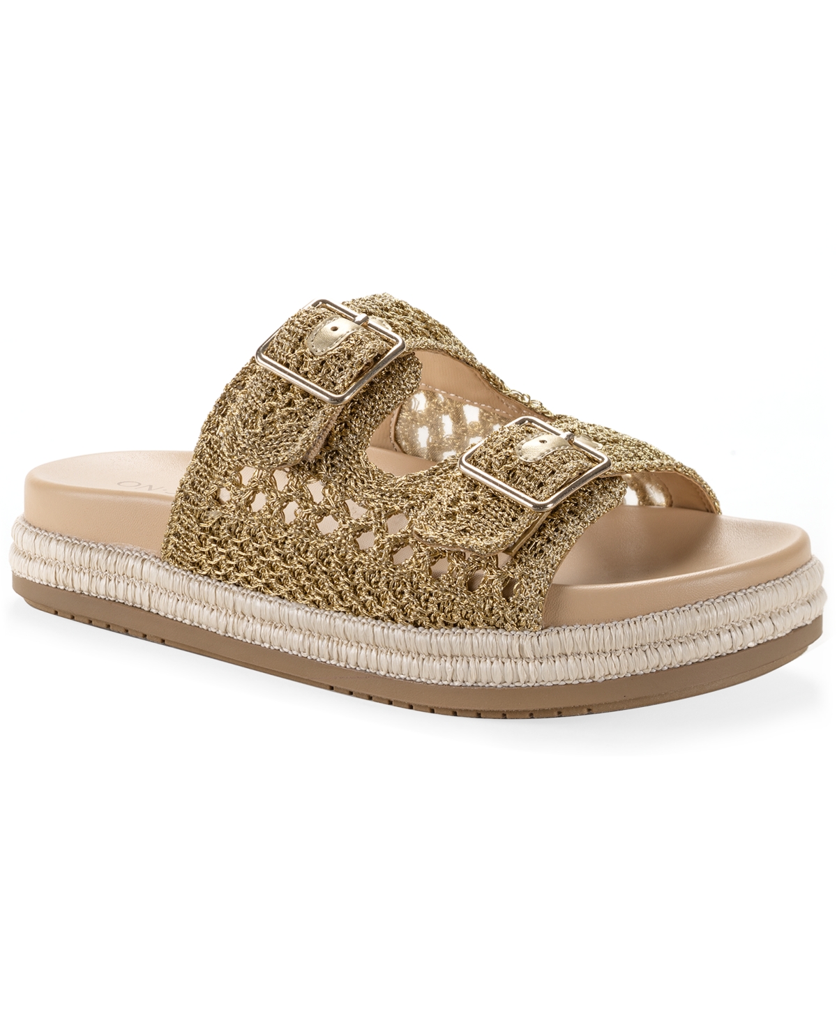 Click here for On 34th Womens Tatyana Round Toe Flat Sandals  Mac... prices