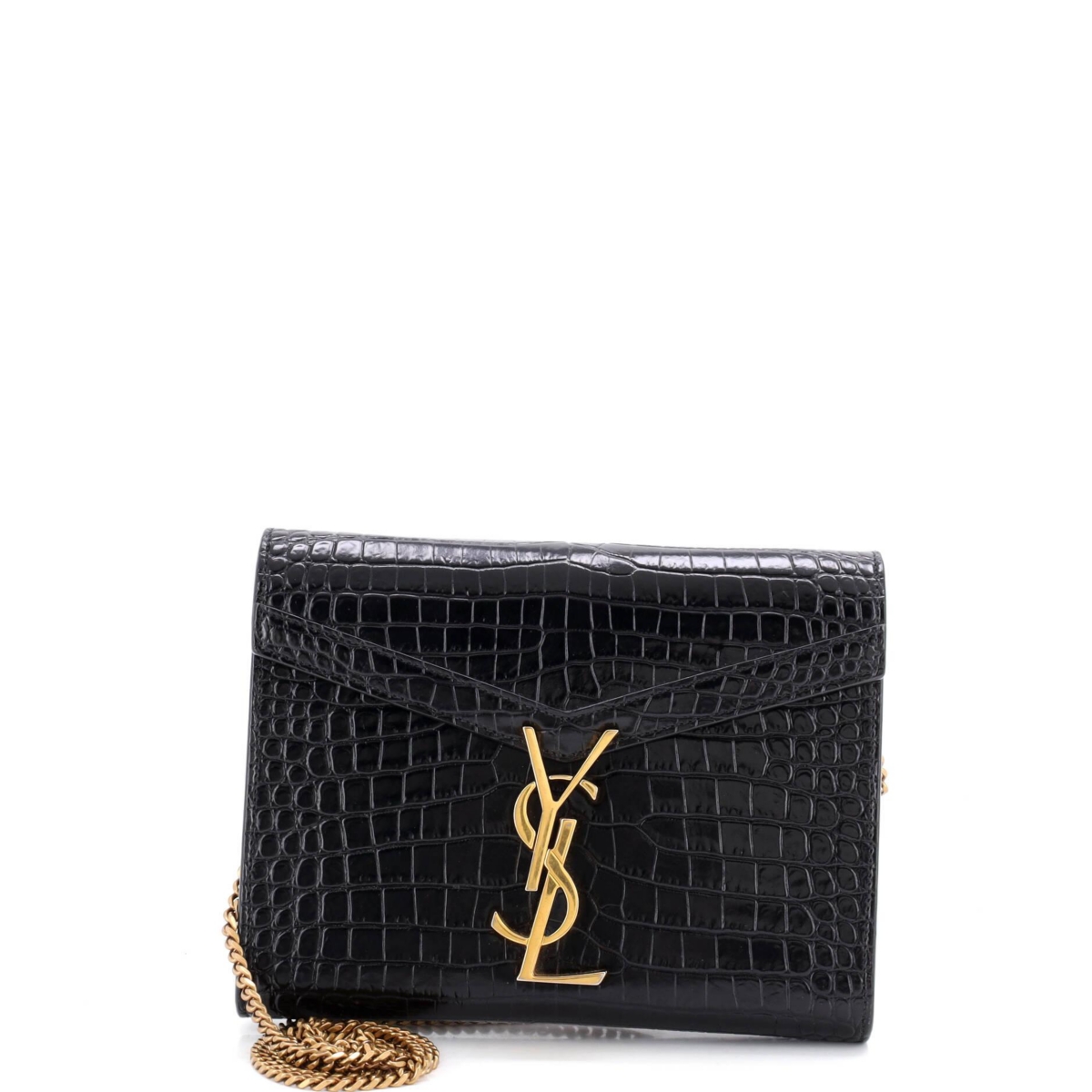 Click here for Pre-Owned Saint Laurent Small Cassandra Chain Shou... prices