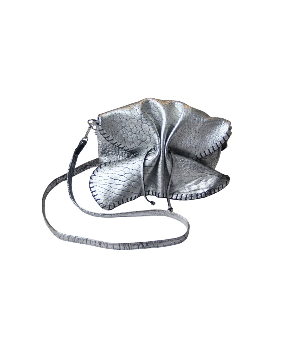 Click here for Carlos Falchi Medium Butterfly Lambskin Bag - Liqu... prices