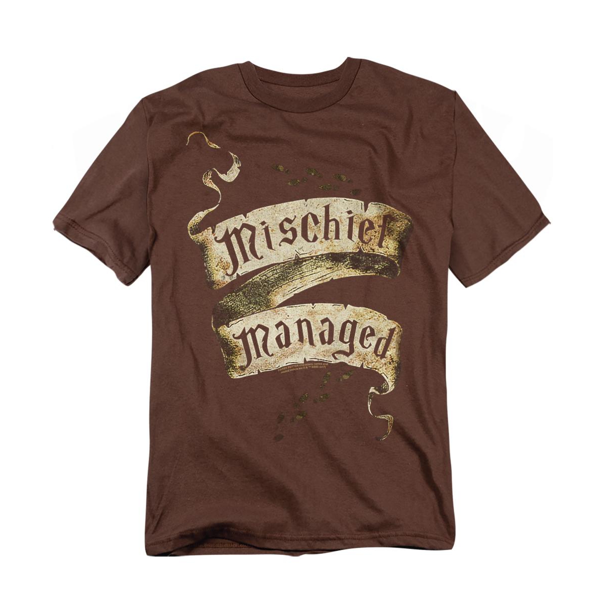 Click here for Harry Potter Mens Mischief Managed T Shirt - Coffe... prices