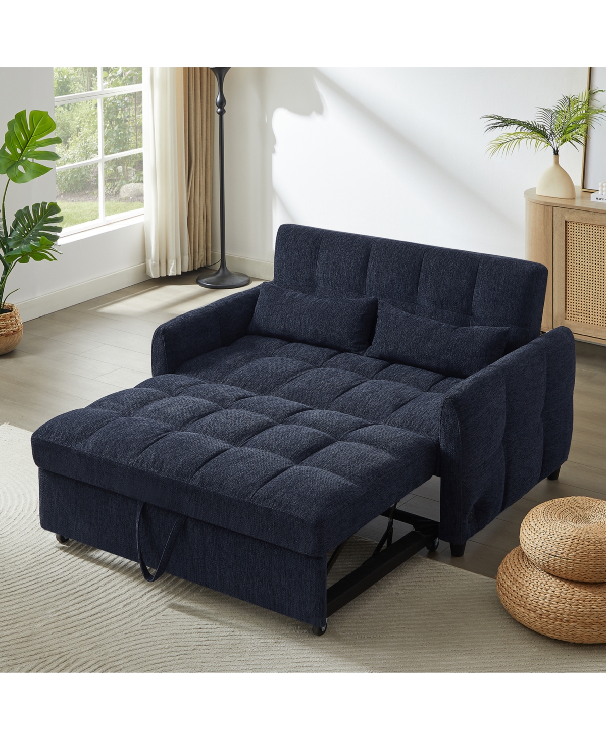 Click here for Streamdale Furniture Green Loveseat Sofa Bed with... prices