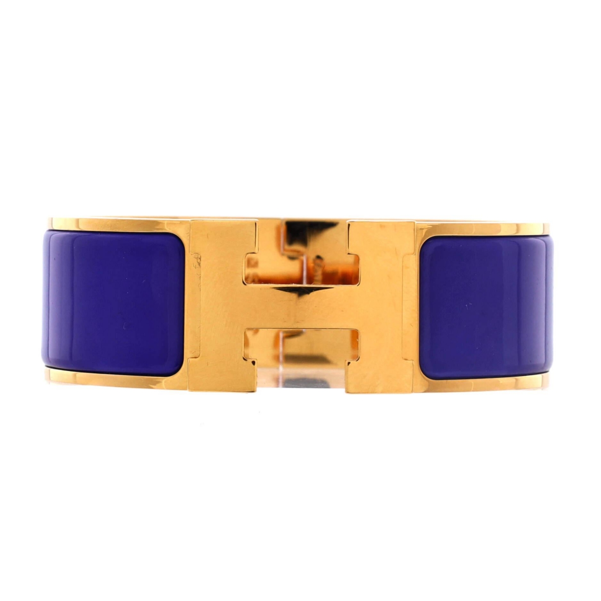 Click here for Pre-Owned HERMES Clic H Bracelet - Enamel prices