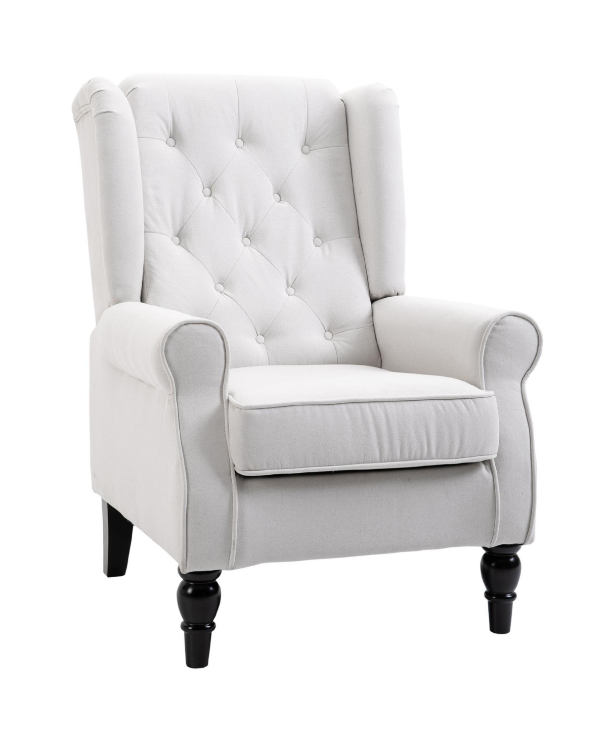 Click here for Boyel Living Button-Tufted Accent Chair with High... prices