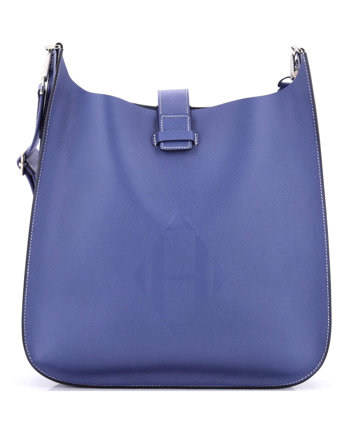 Click here for Pre-Owned HERMES 33 Evelyne Sellier Bag Epsom - Bl... prices