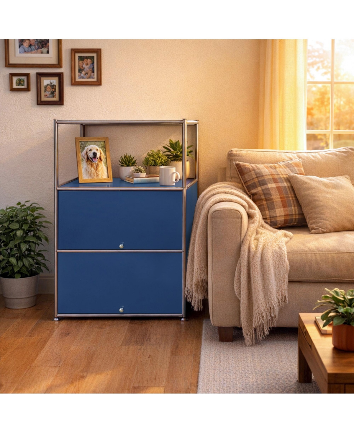 Click here for Mega Casa 3-Tier Storage Cabinet Metal Shelving Un... prices