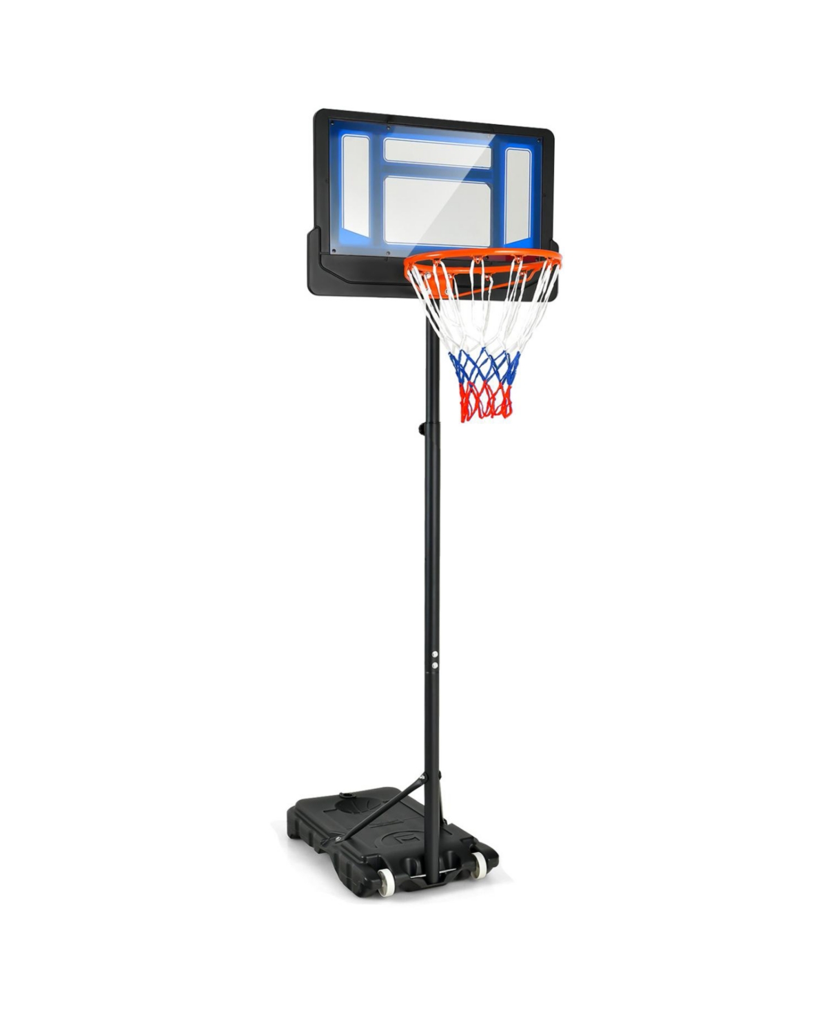 Click here for Outdoor Basketball Hoop with Wheels Adjustable Hei... prices