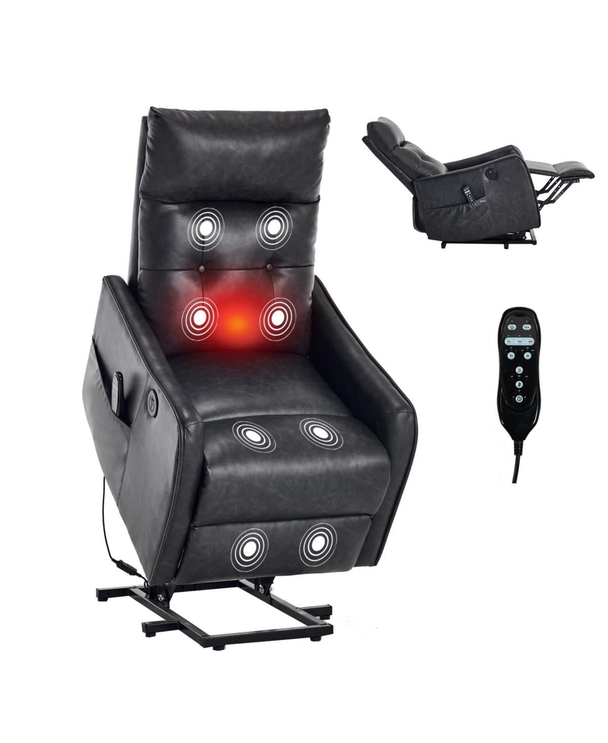 Click here for Boyel Living Faux Leather Power Lift Recliner Chai... prices