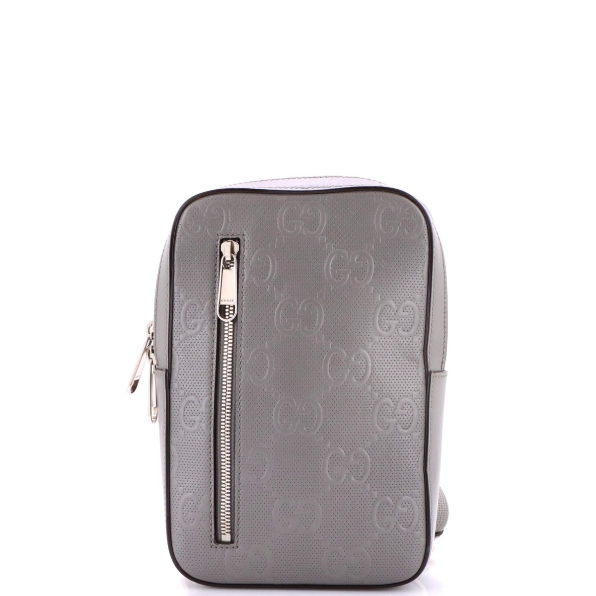 Click here for Pre-Owned Gucci Sling Backpack Gg Embossed Perfora... prices
