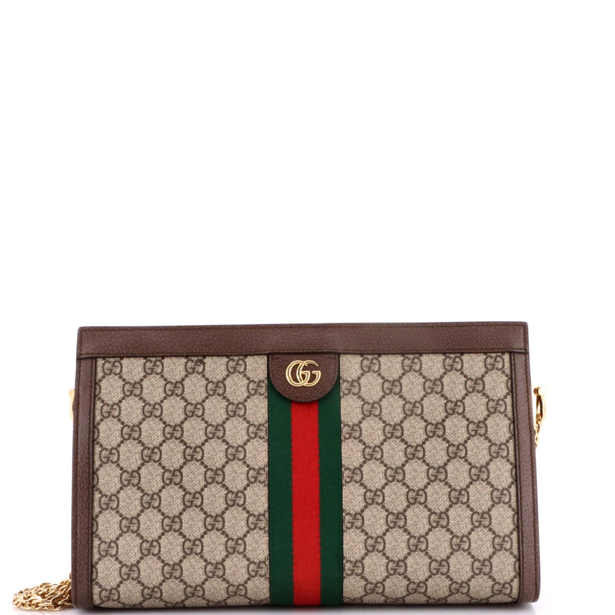 Click here for Pre-Owned Gucci Medium Ophidia Chain Shoulder Bag... prices