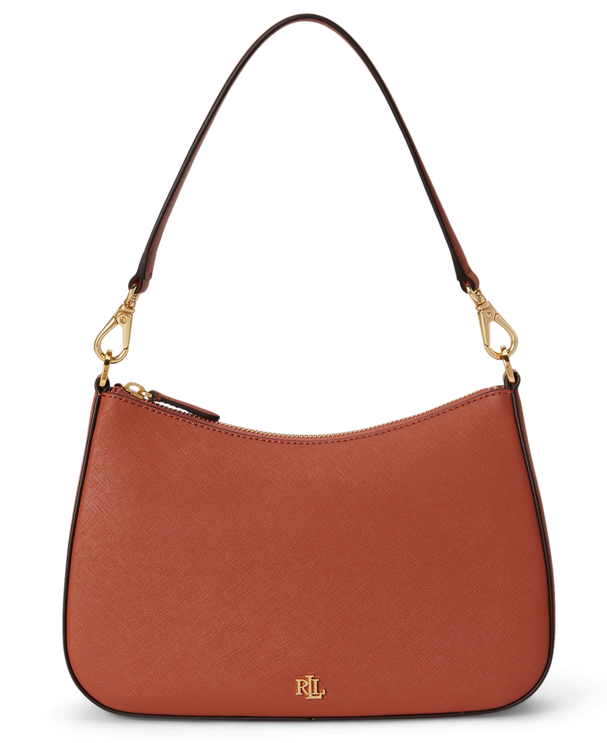 Click here for Lauren Ralph Lauren Danni Crosshatch Leather Small... prices