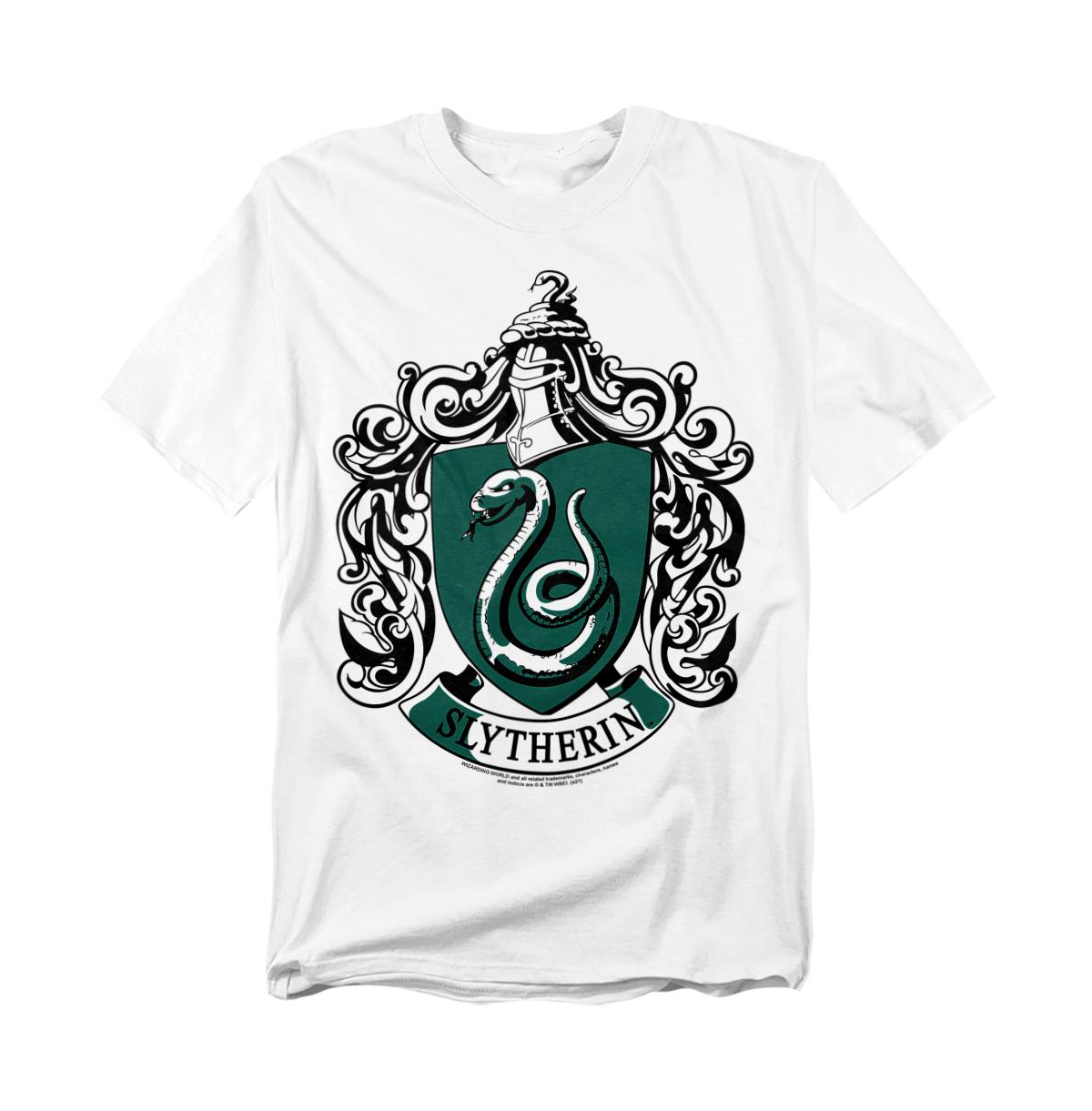 Click here for Harry Potter Mens Slytherine Crest T-Shirt - White prices