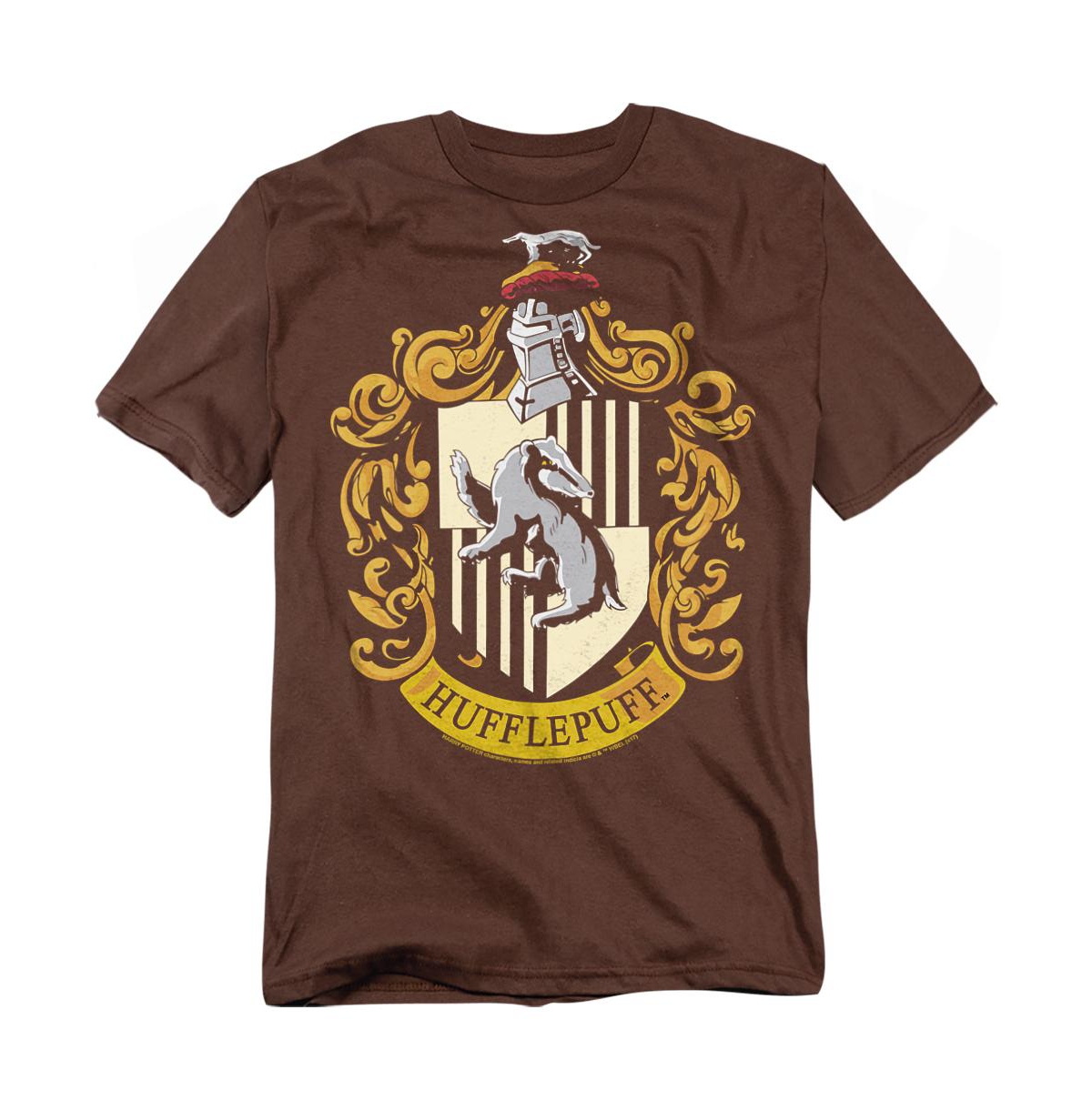Click here for Harry Potter Mens Hufflepuff Crest T-Shirt - Coffe... prices