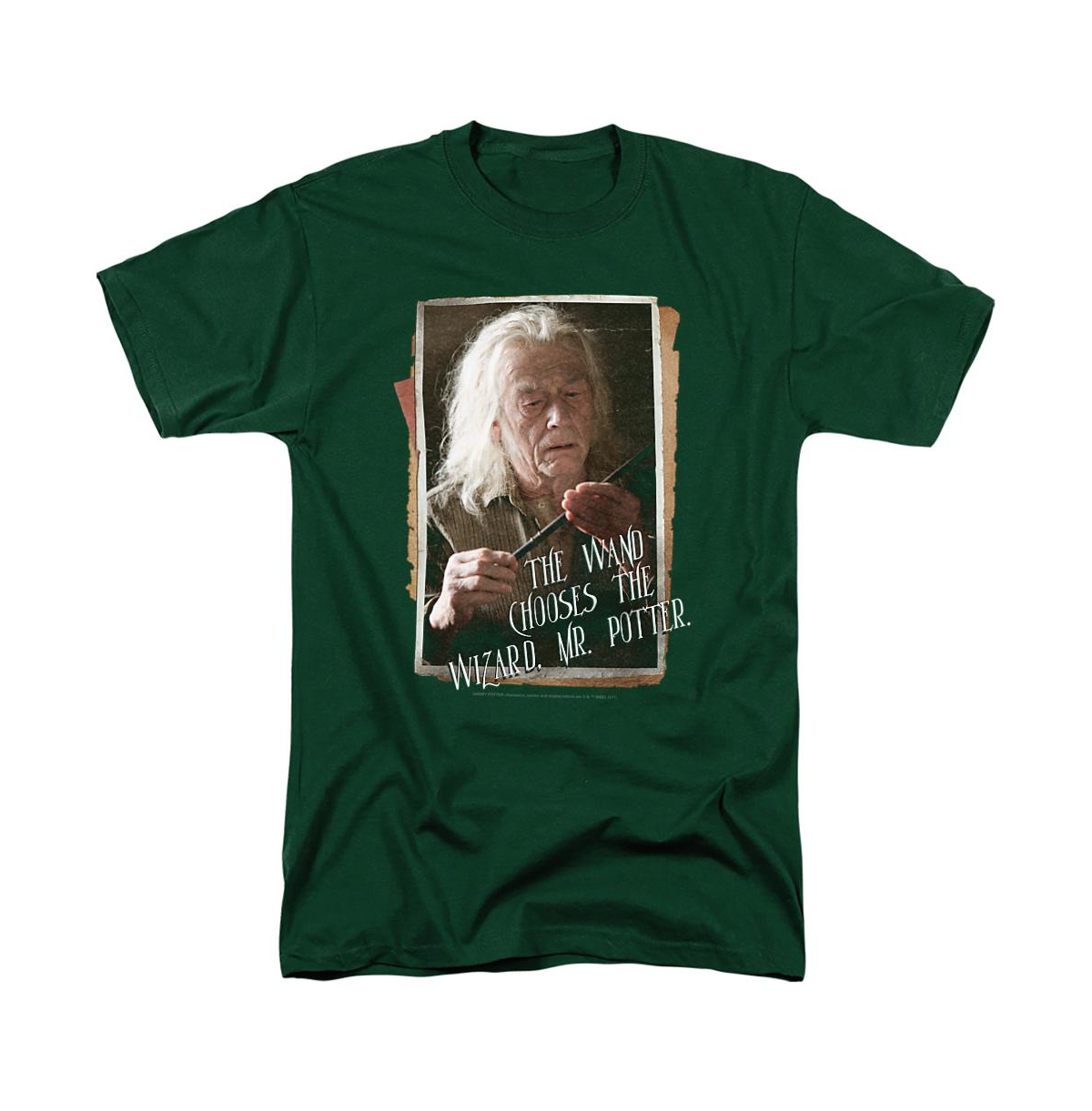 Click here for Harry Potter Mens Olivander T-Shirt - Hunter green prices