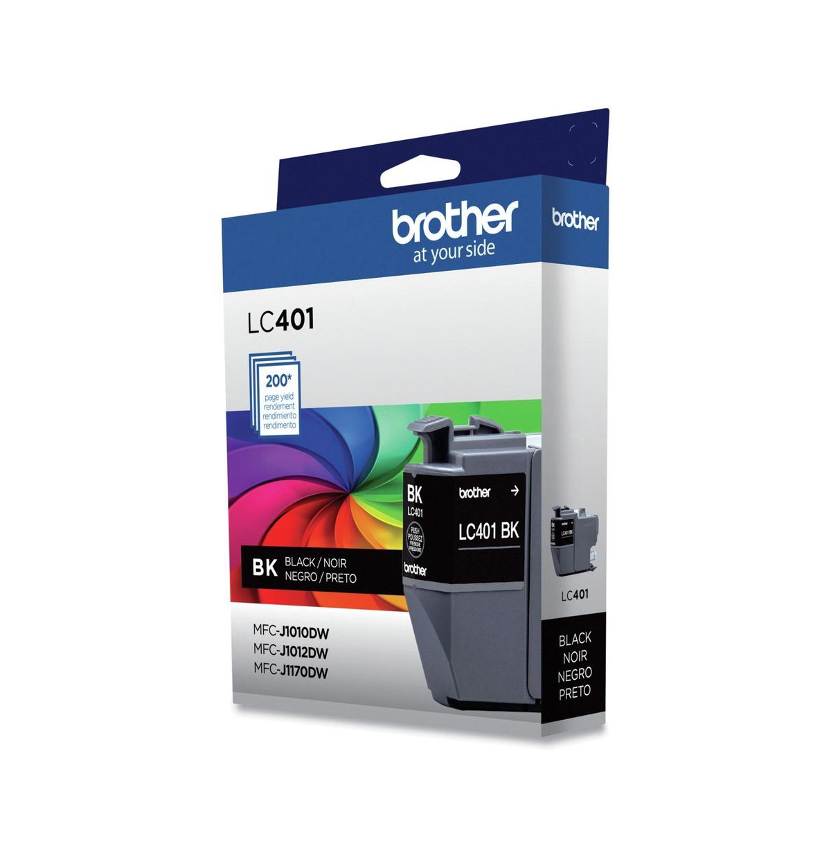 Click here for Brother LC401BKS 200 Page-Yield Ink - Black prices
