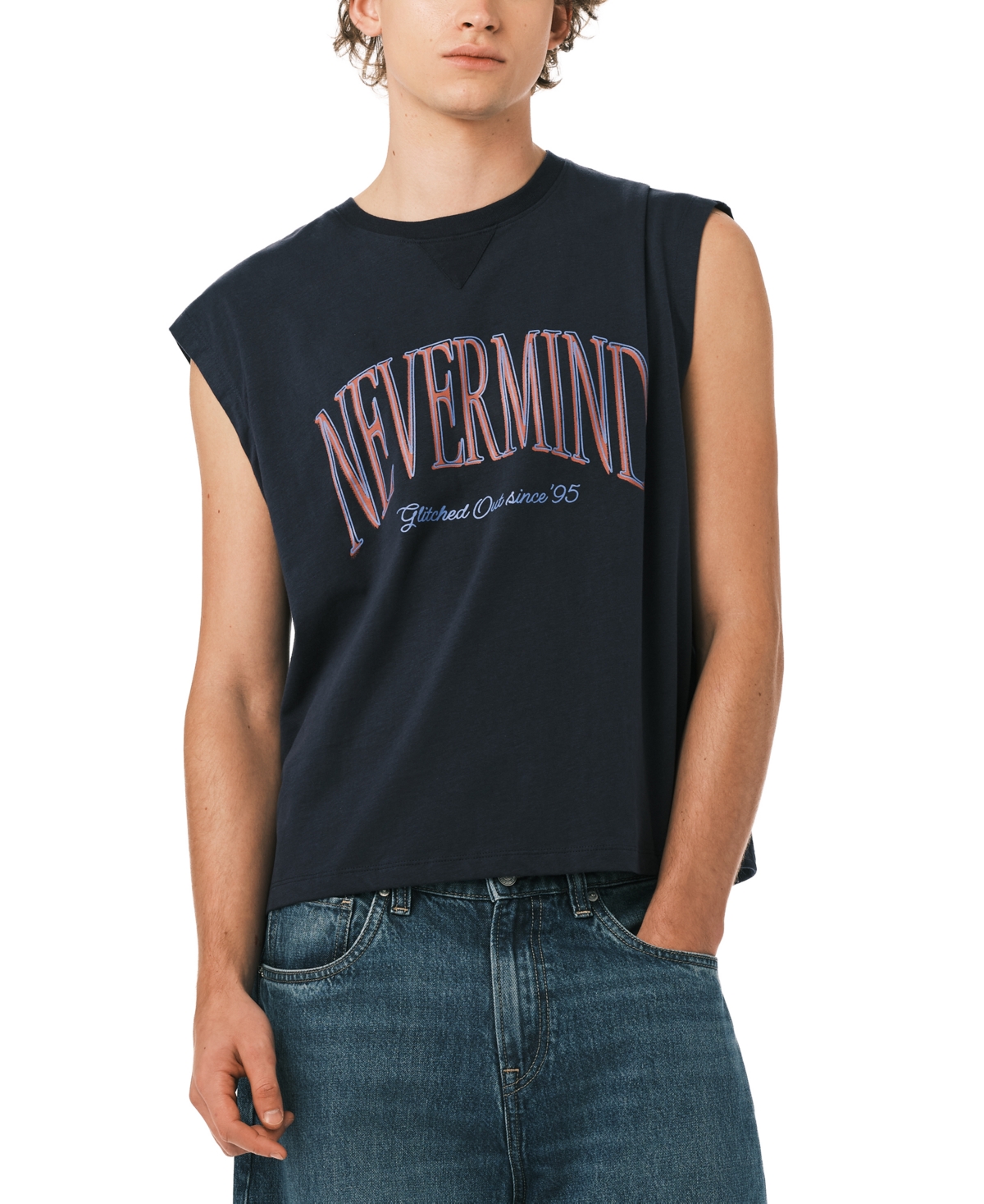 Click here for Buffalo David Bitton Mens Boxy Cropped Silhouette... prices