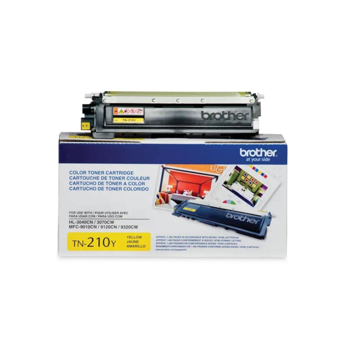 Click here for Brother TN210Y 1400 Page-Yield Toner - Yellow prices