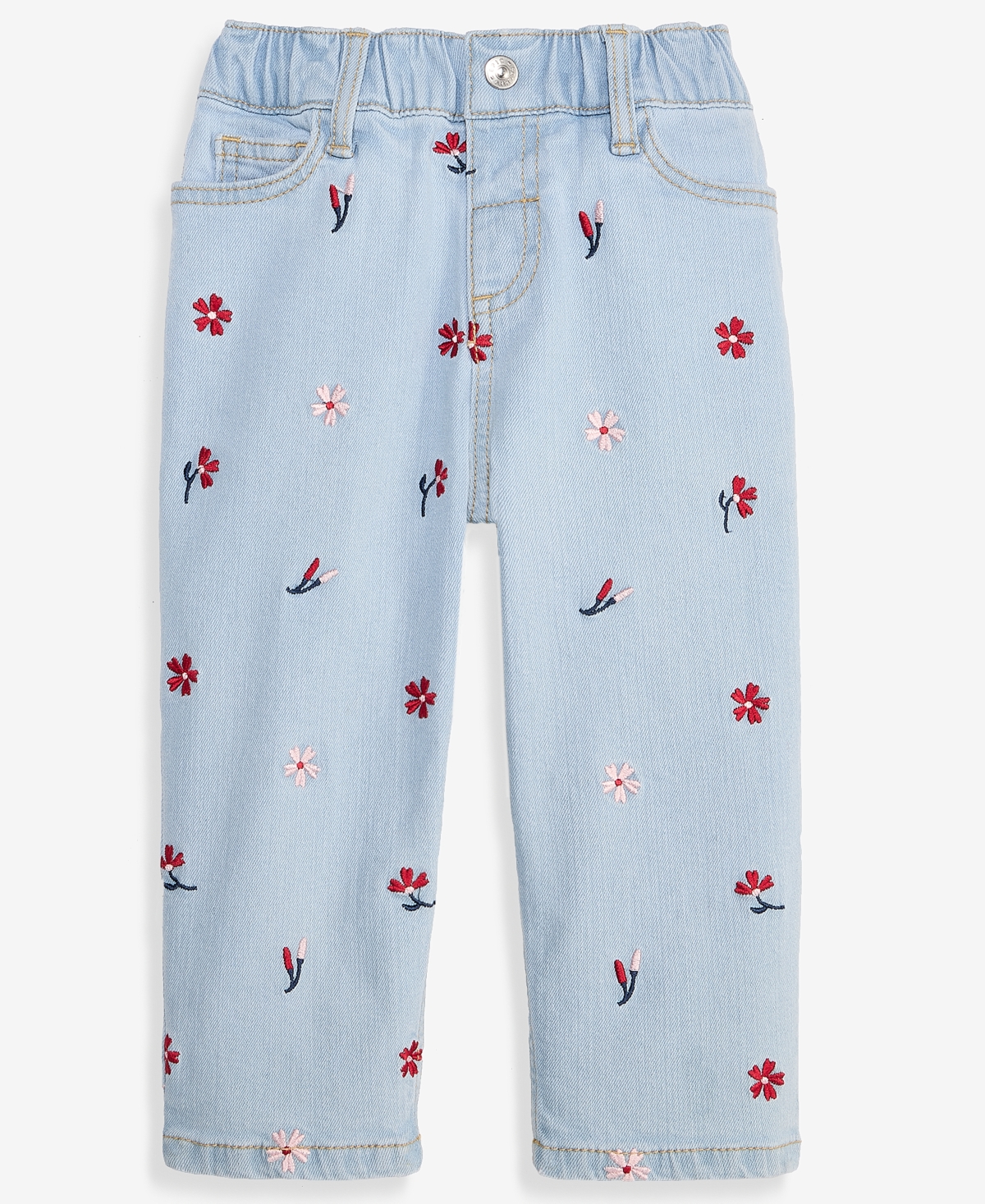 Click here for Epic Threads Toddler Girls 12M-5T Embroidered Jean... prices