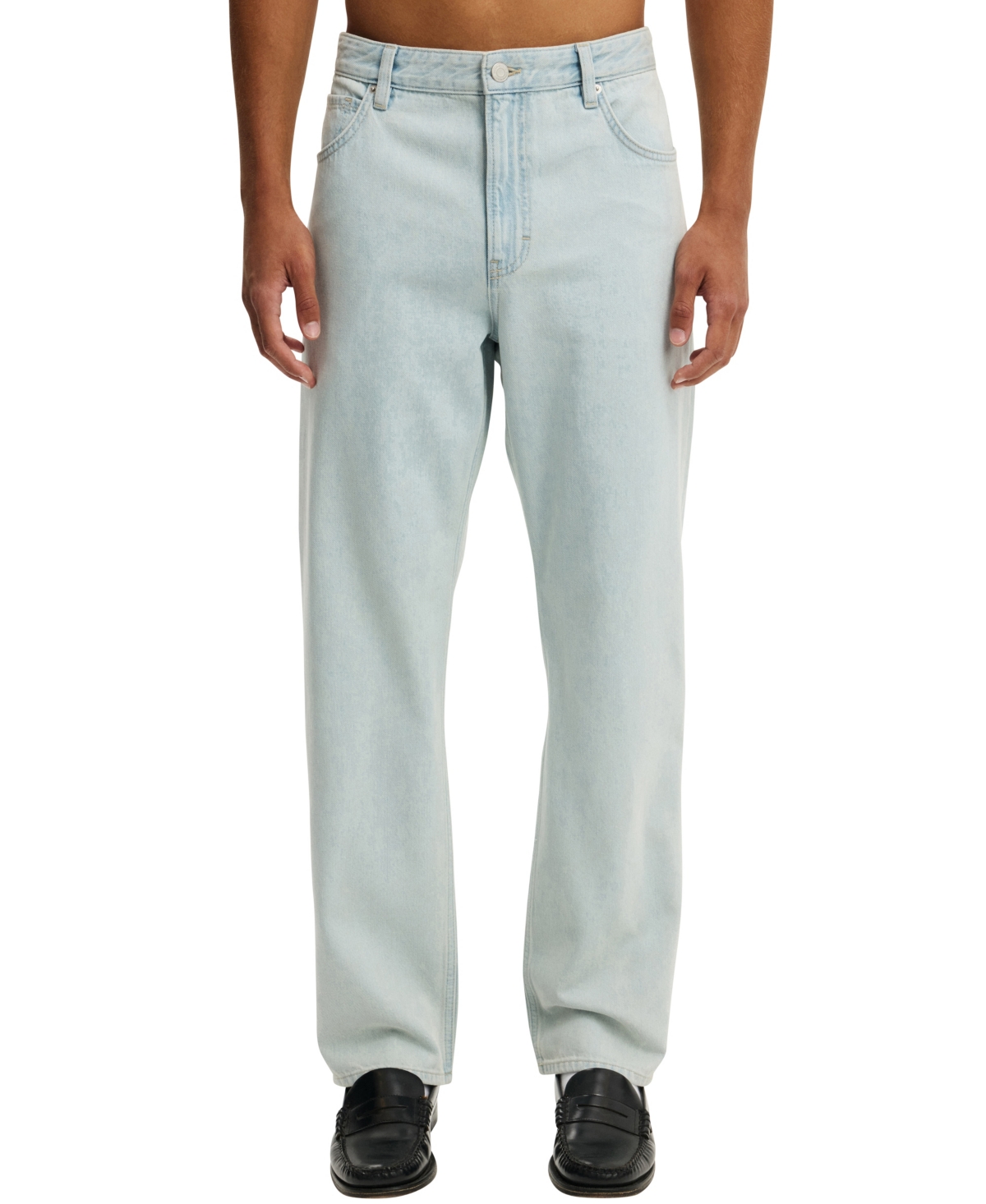 Click here for Cotton On Mens Baggy Jeans - Blue prices