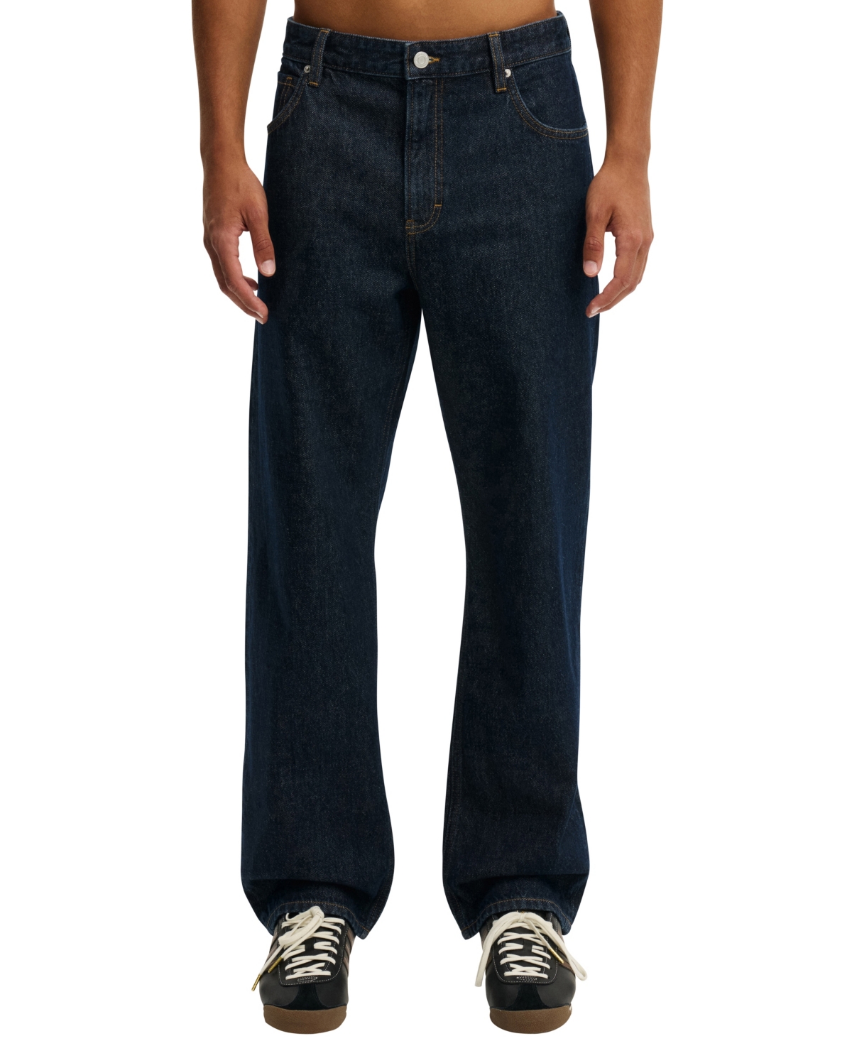 Click here for Cotton On Mens Baggy Jean - shutter blue prices