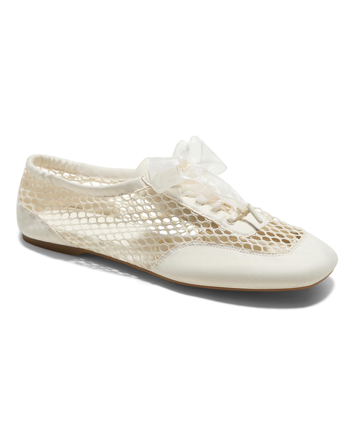 Click here for Vivaia Womens Cristina Square-Toe Lace-Up Satin Sn... prices