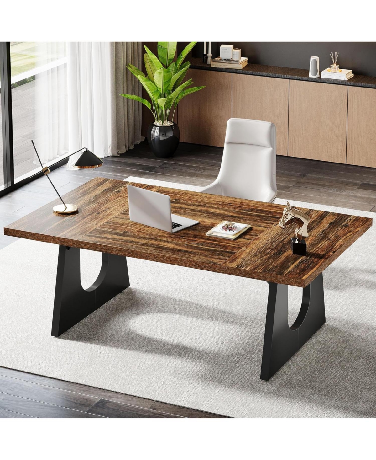 Click here for Tribesigns 70.86-Inch Office Computer Desk  Modern... prices